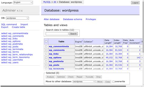 Adding A Database Management Tool To Our Simple Wordpress App Trobertson
