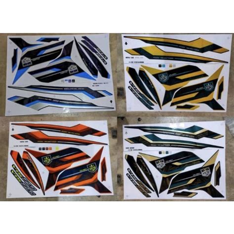 Sticker Body Y15z 11 Stiker Sticker Body Stripe Cover Set 11 Yamaha Y15zr Y15 Ysuku Sticker