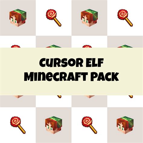 Cursor Cursor Elf Minecraft Pack For Chrome Cursor Space