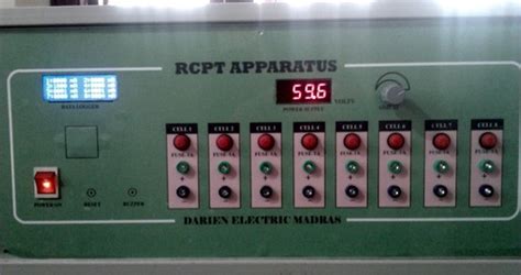 Rcpt Rapid Chloride Permeability Test Apparatus In Ramapuram Chennai