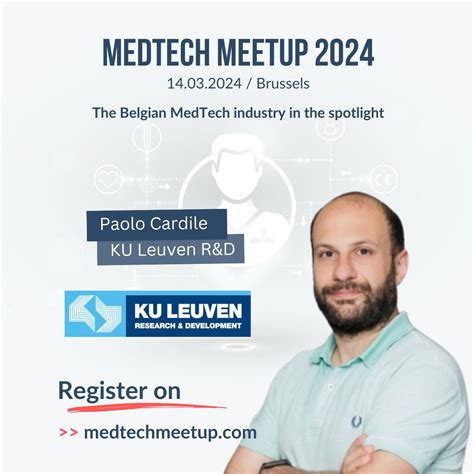 Medtech Medtechbelgium Medicaldevices Ivd Digitalhealth Medtech Meetup