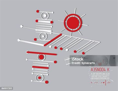 기계적 체계 공학 원과 라인 드로잉 벡터 기술 계획 웹 디자인 및 배경 화면이 나 배경으로 사용할 수 있습니다 아트 그래픽 일러스트입니다 가상현실에 대한 스톡 벡터 아트 및