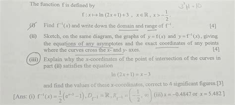 Solved The Function F Is Defined Chegg Com