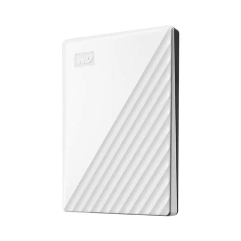 Wd My Passport External Hard Drive Usb 3 2 Gen 1 5tb White Wd Soft Pouch