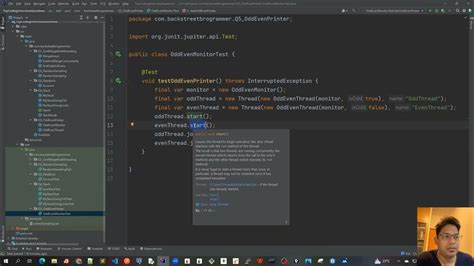 30 Odd Even Printer Using Multithreading Solution Code Demo 2