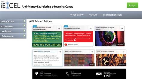 Coral I Excel Landing Page Sample Ppt