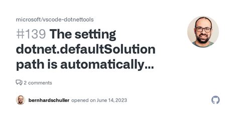 The Setting Dotnetdefaultsolution Path Is Automatically Updated With