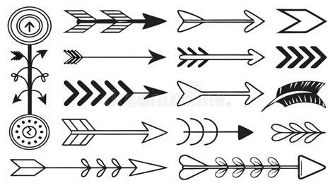 Arrow Icons Set Directional Symbols For Navigation And Ui Design Vector Design Generative Ai