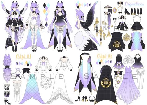 Advance Reference Sheet Customized By Lofihime On Deviantart