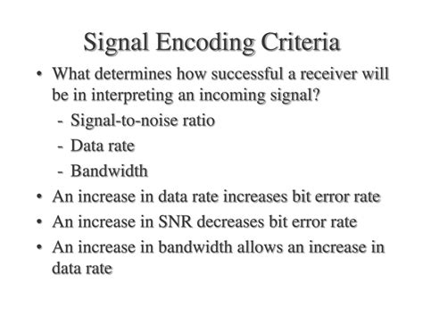 PPT Signal Encoding Techniques PowerPoint Presentation Free Download ID