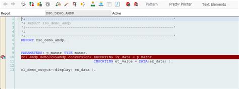 Sap Abap Central Abap Managed Database Procedure