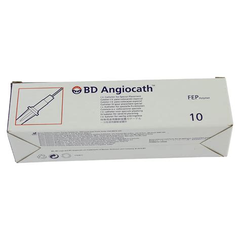 Bd Angiocath Iv Katheter Iv Catheters Bkzpko