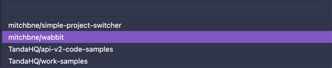 github mitchbne simple project switcher fork of calebporzio s sps project allows multiple
