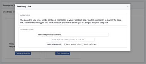 Facebook Deep Linking Not Working On Android Stack Overflow
