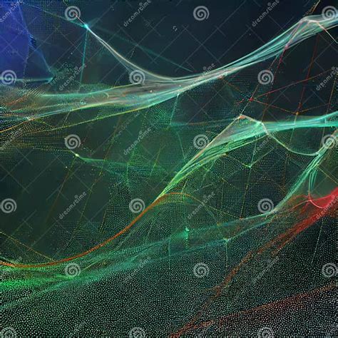 Abstract Technology Big Data Background Big Data Ai Generated