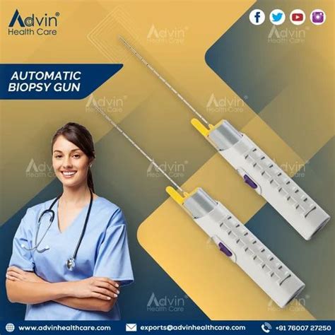Automatic Biopsy Gun Needle For Urology At Rs 200piece In Ahmedabad