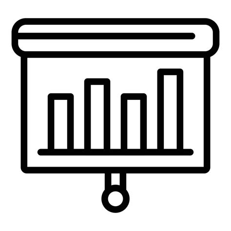 Graph Chart Banner Icon Outline Style 15676193 Vector Art At Vecteezy