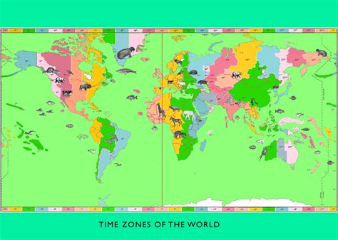 Gmt Time Zone Map