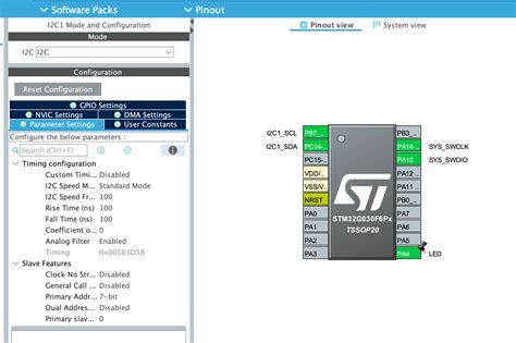 solved stm32g030 is support i2c master stmicroelectronics community