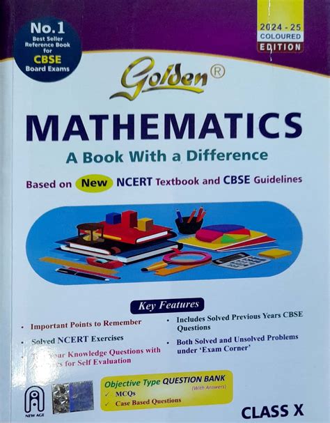 Routemybook Buy 10th Golden CBSE Mathematics Guide Based On The New