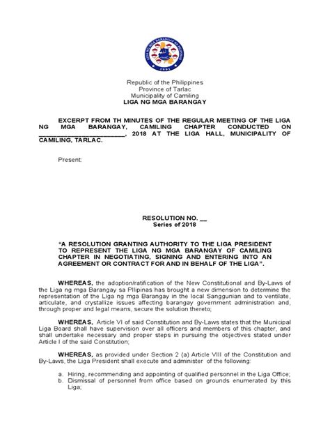 Resolution C Pdf Ratification Legal Documents