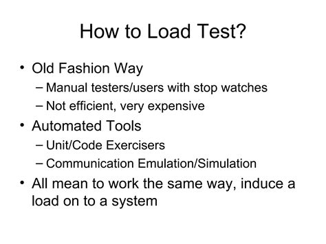Load Testing Strategy 101 Ppt Load Testing Strategy 101 Ppt