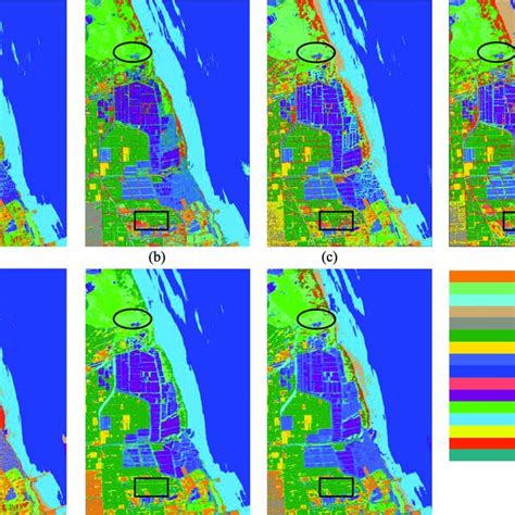 Classification Maps Obtained By Different Methods Of Yc With The Download Scientific Diagram