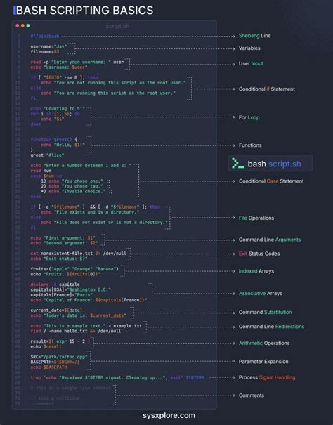 Mohalab Elnour On Linkedin Bash Scripting Basics👾