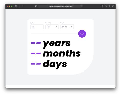 GitHub Miabreu Age Calculator Frontend Mentor Age Calculator Challenge