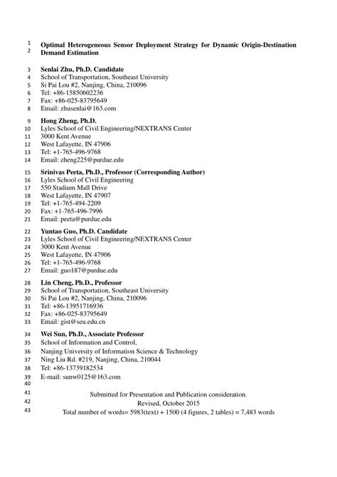 Pdf Optimal Heterogeneous Sensor Deployment Strategy For Dynamic