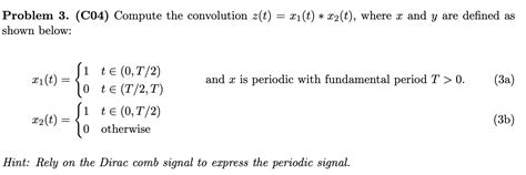Solved Problem 3 C04 Compute The Convolution