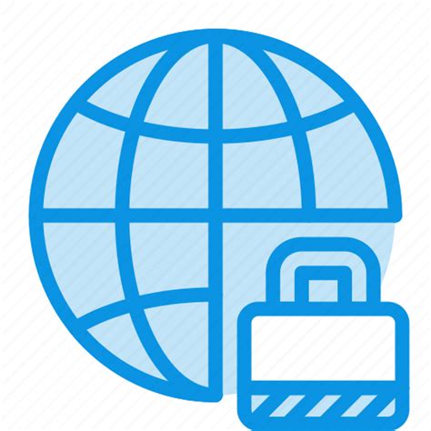 Internet Lock Network Icon