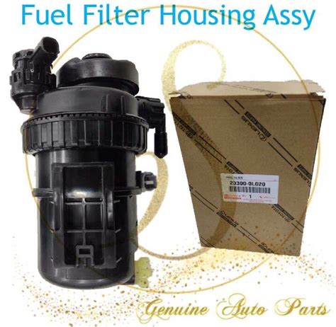 100 Original Toyota Fuel Filter Assy Assembly Hilux Kun25 Kun26 23300