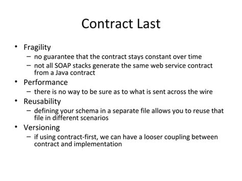 Contract First Modeling Services Using Uml Ppt