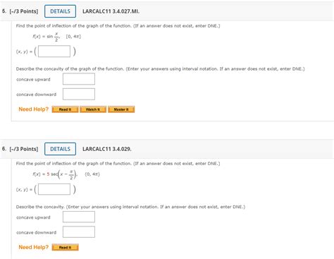 Solved Find The Point Of Inflection Of The Graph Of The Chegg