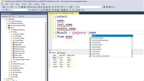 Coalesce Function In Dax And Sql In Telugu Power Bi Telugu Youtube