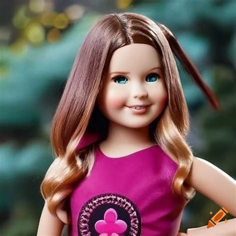 Mabel Pines Transforming Into American Girl Doll On Craiyon
