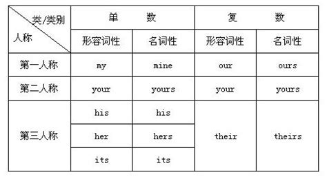 物主代词 搜狗百科