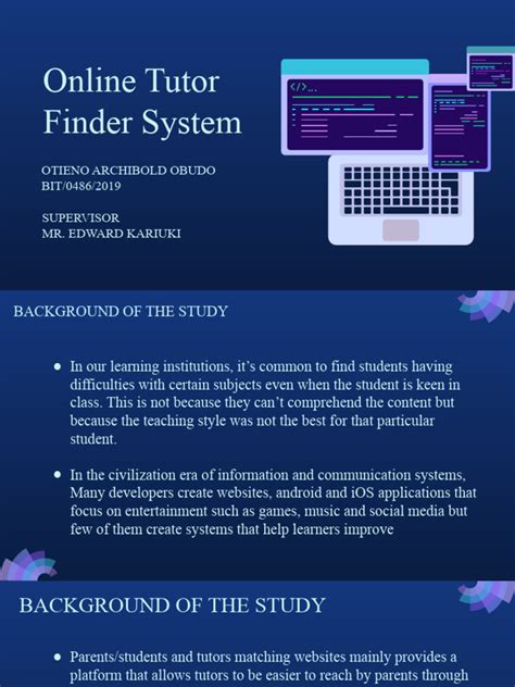 final year project presentation slides pdf software development