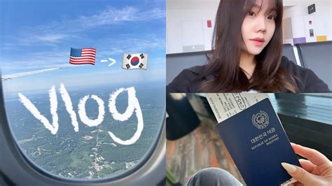 이틀 전에 비행기 표 예매하고 아무도 모르게 한국 가는 유학생 ️ 서프라이즈 보스턴 To 한국 유학생 브이로그 보스턴 브이로그 일상 브이로그🤍