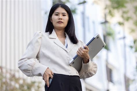 Future Remote Work Combines Technology Smart Phone Connection Online White Digital Business