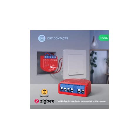 Nous Module Zigbee Onoff 10a Dc 16a Ac 1 Charge