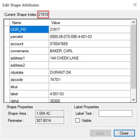 Find Shape MapAnalyzer 1