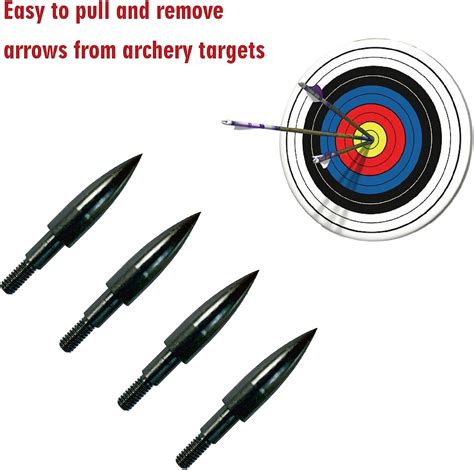 12pcs Archery Arrow Tips 100125150200 Grain Field Points Target Practice Tips For Hunting 12pcs Archery Arrow Tips 100125150200 Grain Field Points Target Practice Tips For Hunting