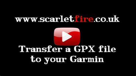 Readers Questions Transfer Gpx File To Garmin Scarletfire Cycling