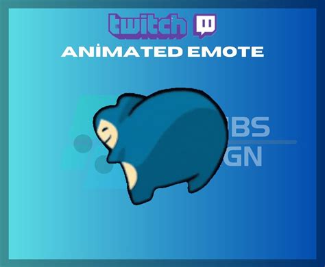 Animated Twitch Emote Twerking Snorlax Community Cute Emote For Streamers Instant Download