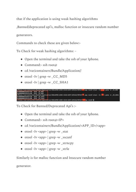 IOS Application Security And Static Analysis Pdf