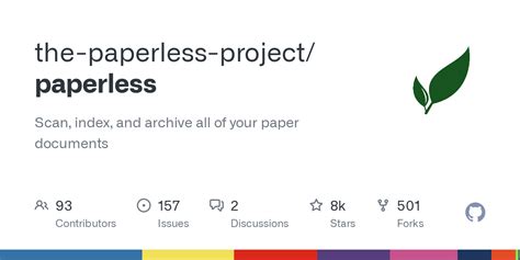 Github The Paperless Projectpaperless Scan Index And Archive All Of Your Paper Documents