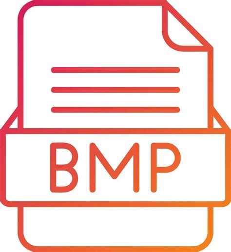BMP File Format Icon Vector Art At Vecteezy