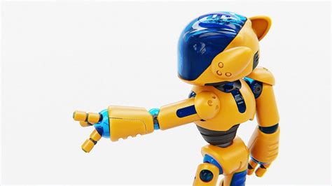 Utility Bot Monica Rigged 3d Model Rigged Cgtrader